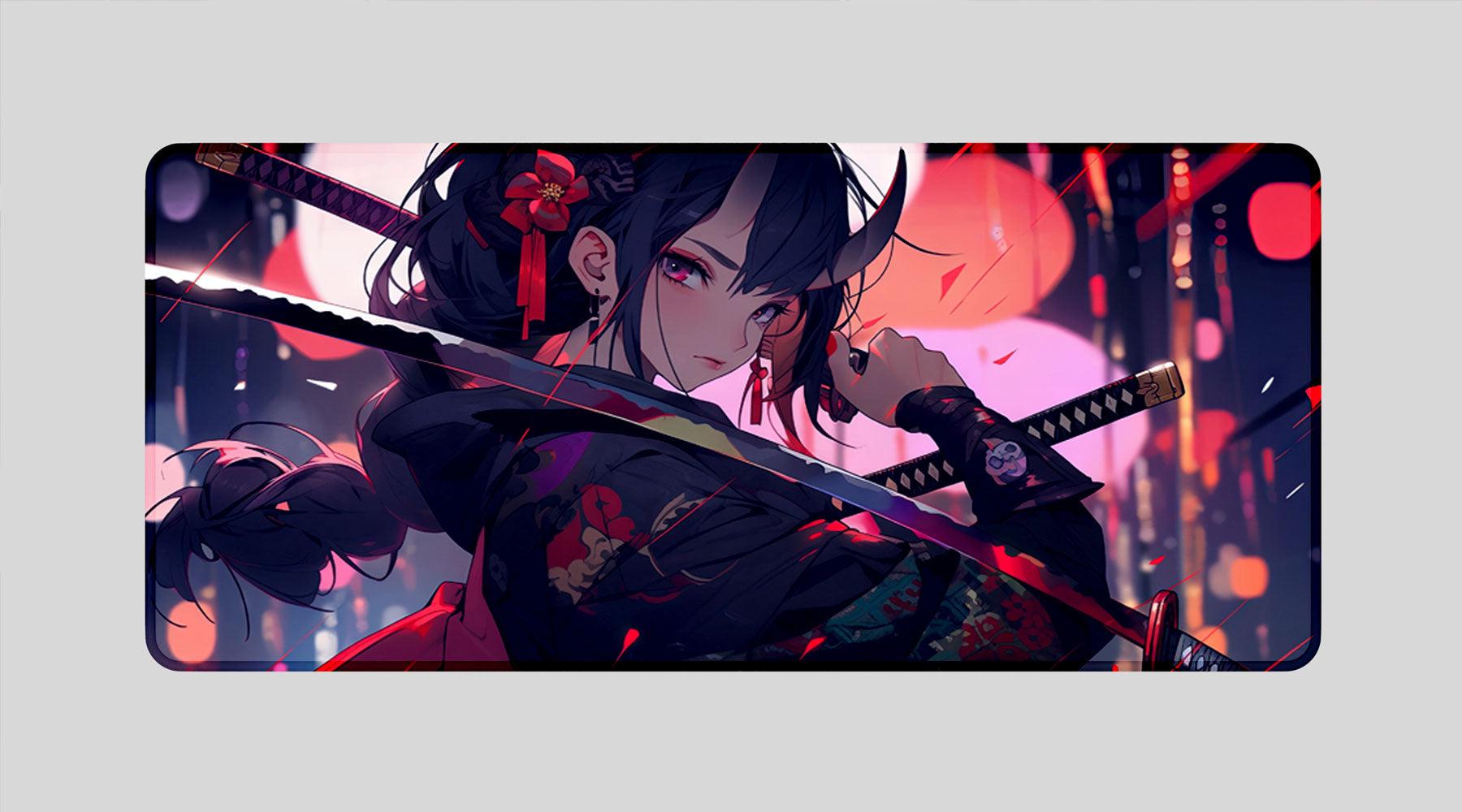 EVIL SAMURAI - Anime Design - XXL Gaming Mauspad – Deskyou
